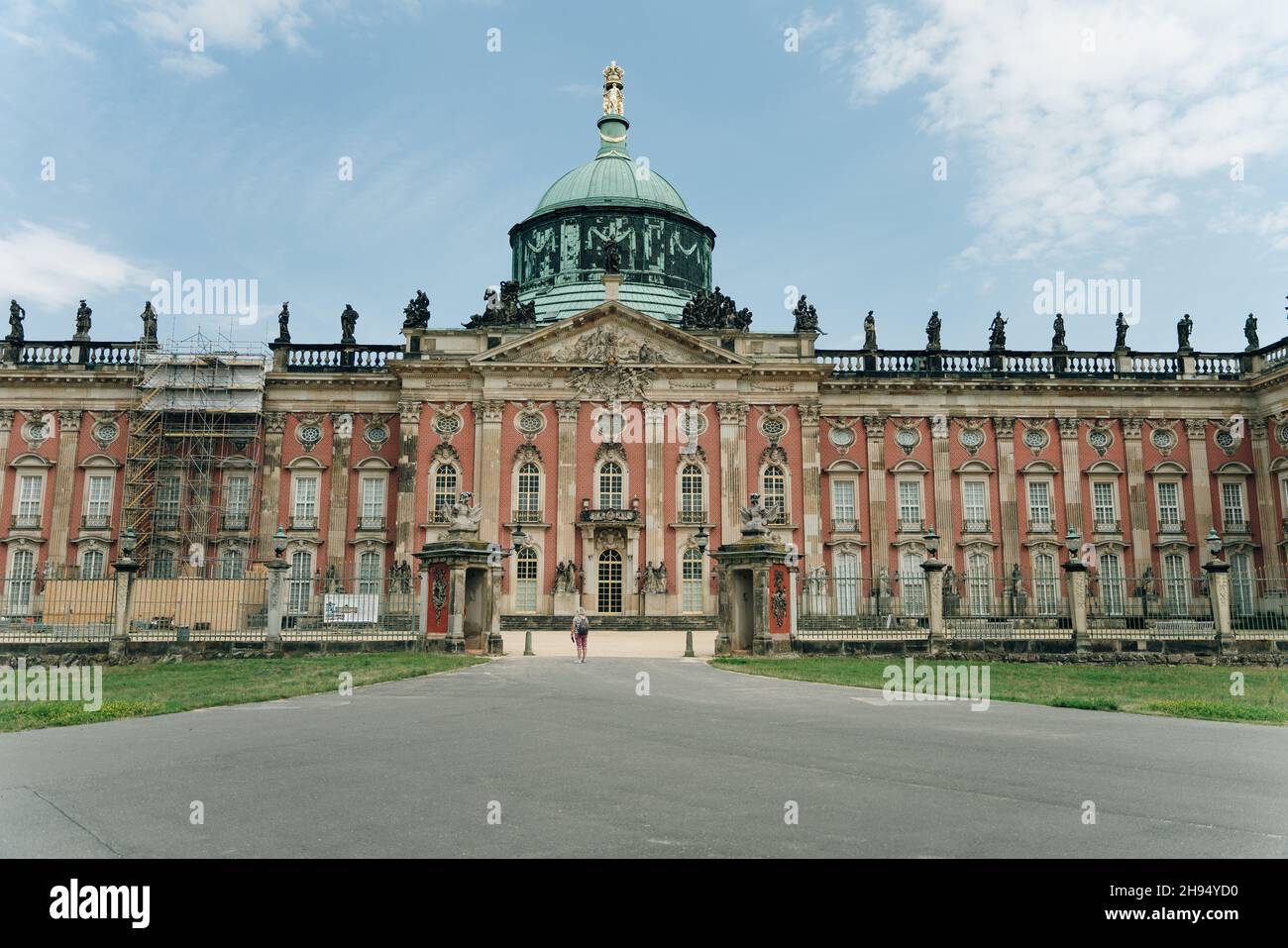 New Palace (Neues Palais) facade in Potsdam, Germany. High quality ...
