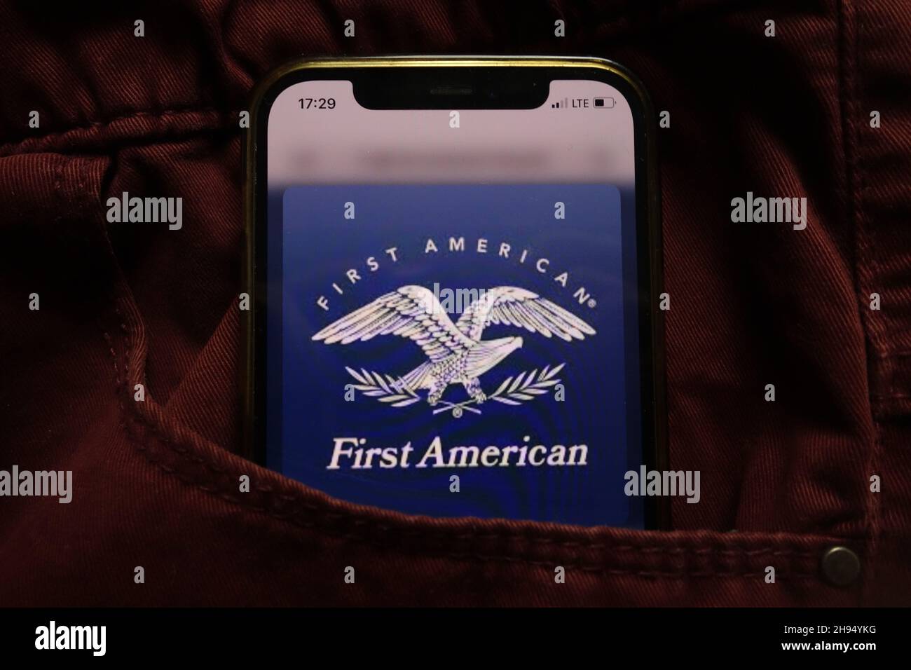 KONSKIE, POLAND - September 15, 2021: First American Financial ...