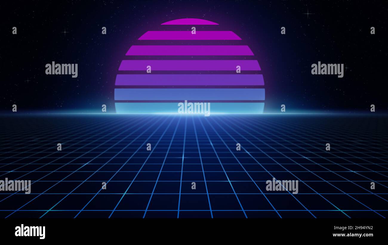 1980s pattern neon hi-res stock photography and images - Alamy