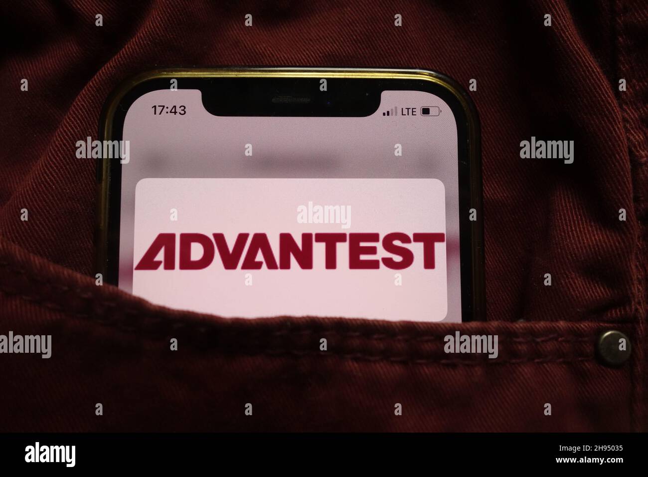 Advantest logo hi-res stock photography and images - Alamy