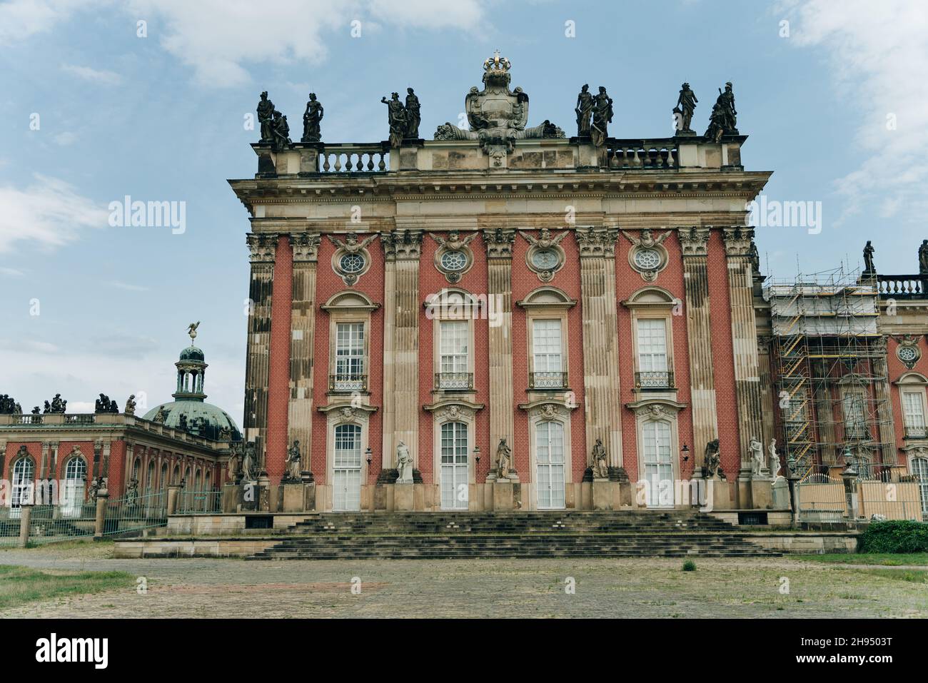 New Palace (Neues Palais) facade in Potsdam, Germany. High quality ...