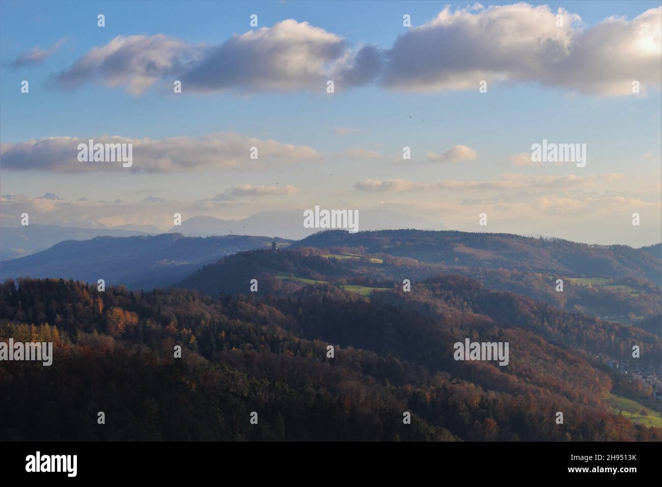Zurich uetliberg hike hi-res stock photography and images - Alamy
