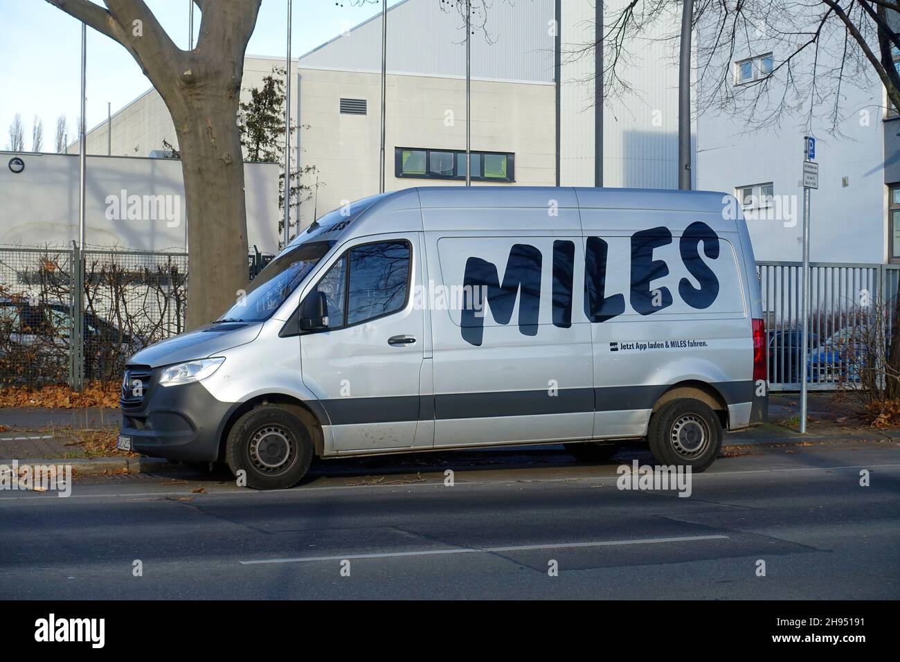 Van of Miles, Berlin, Germany Stock Photo - Alamy