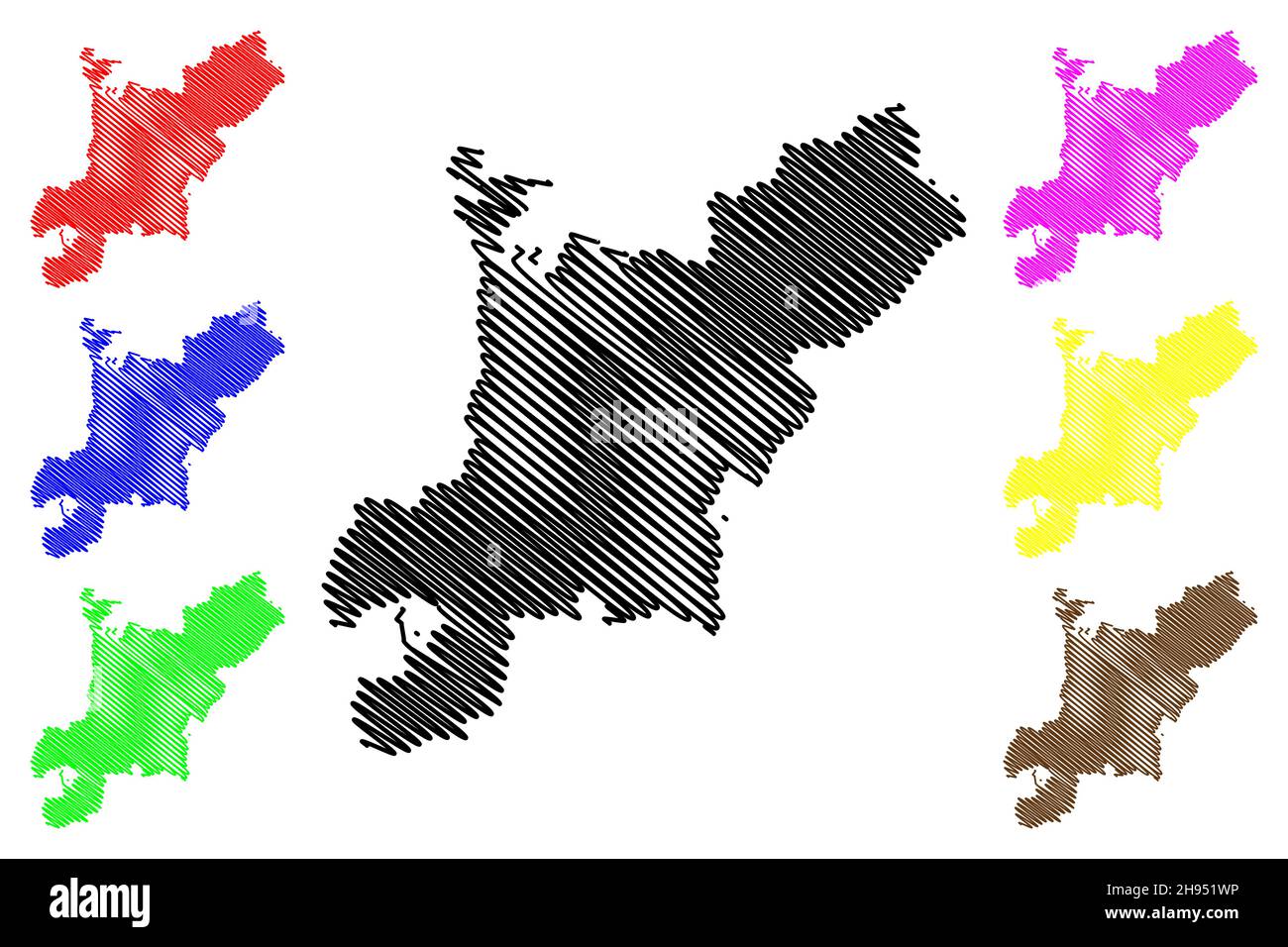 Chhatarpur district (Madhya Pradesh State, Sagar division, Republic of ...