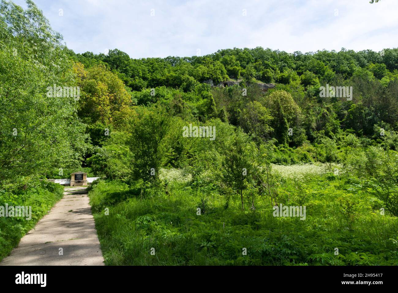 Medieval Albotin Rock Monastery, Vidin Region, Bulgaria Stock Photo - Alamy