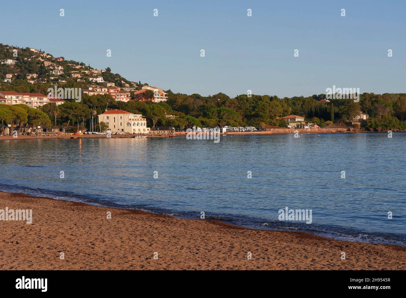 Agay Beach , Côte d'Azur, Var, Provence-Alpes-Côte d'Azur,France Stock ...