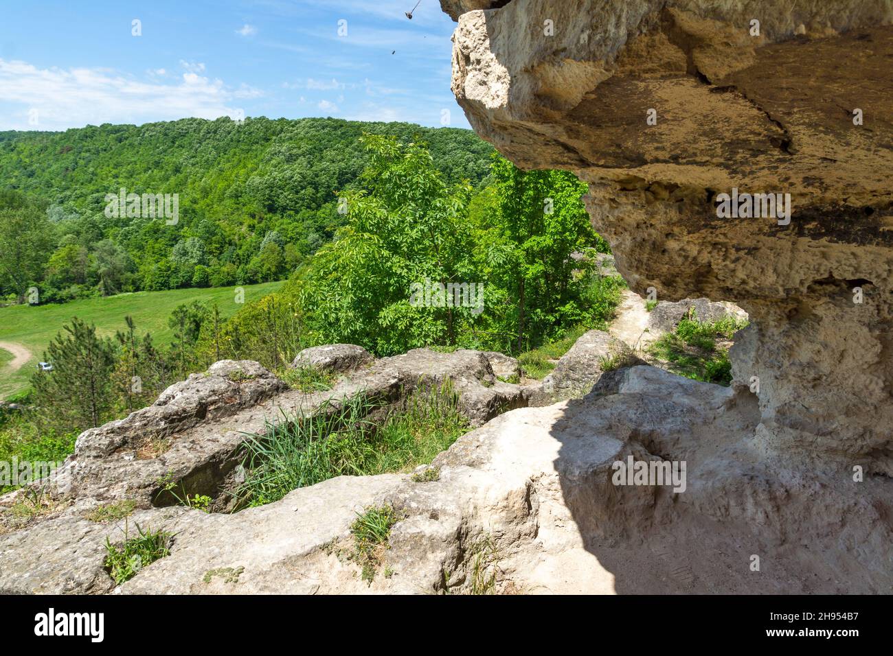 Albotinski rock monastery hi-res stock photography and images - Alamy
