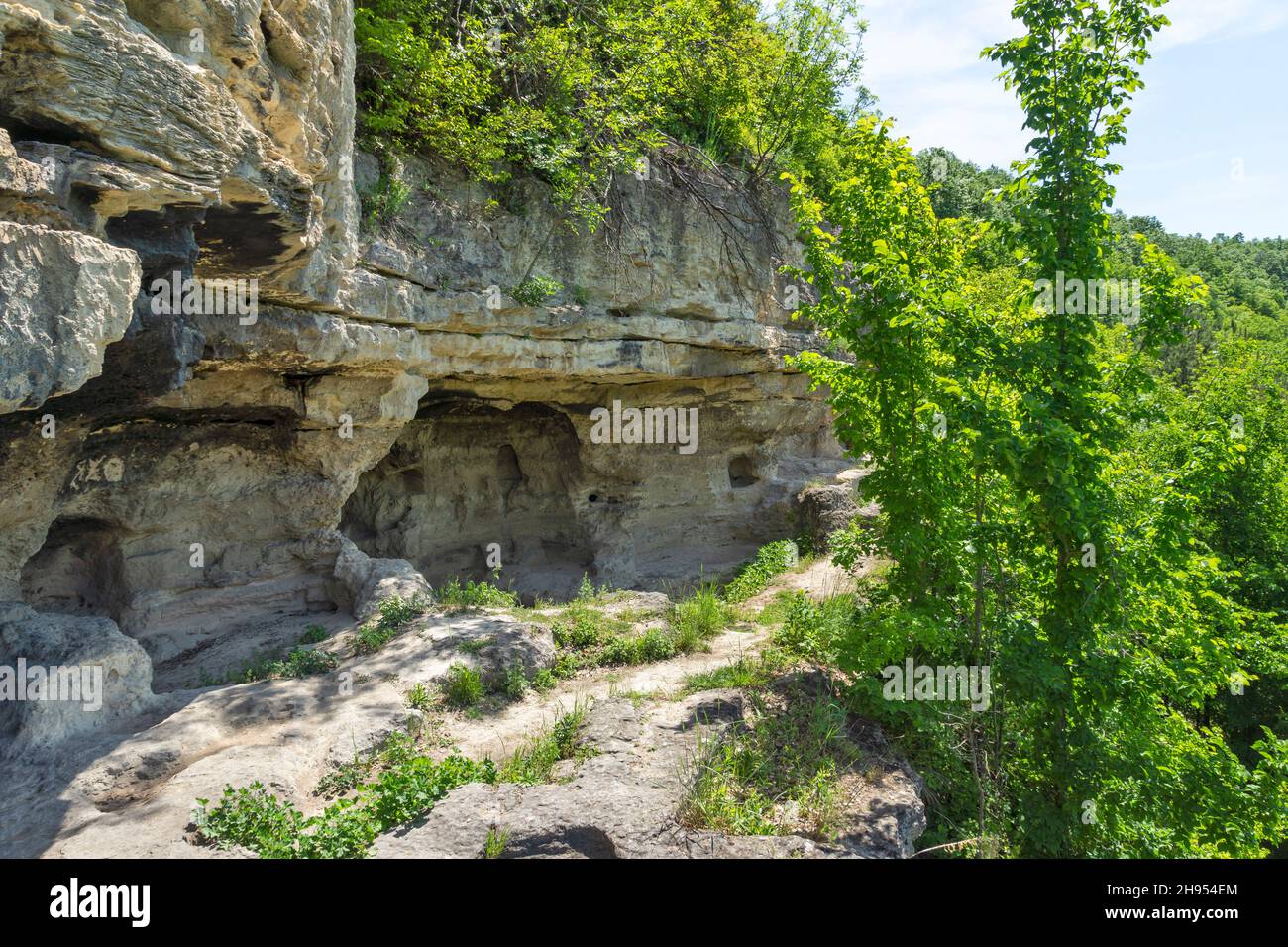 Albotinski rock monastery hi-res stock photography and images - Alamy