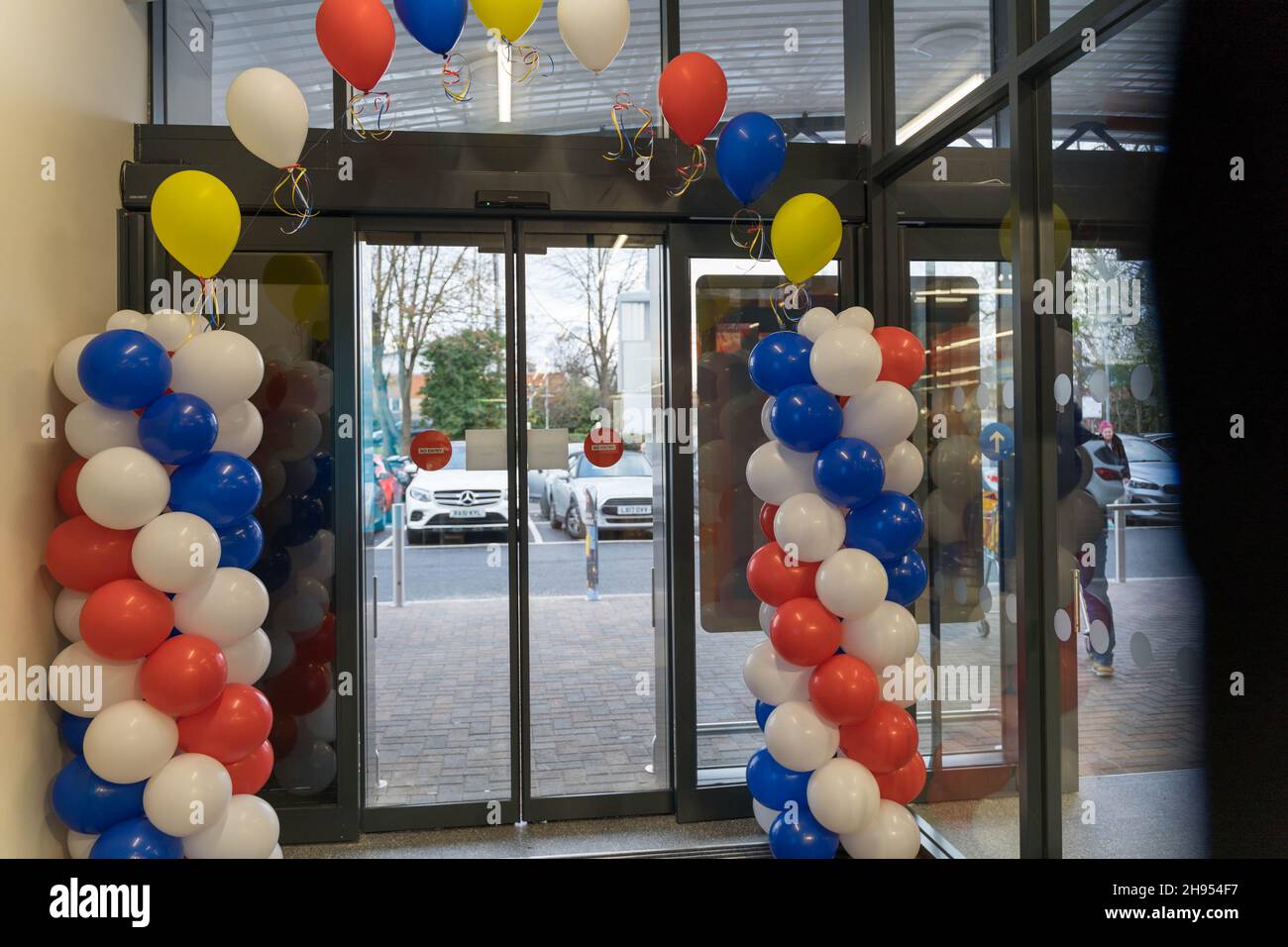 Orpington, London, UK 04 December 2021: Aldi opened its newest store at ...