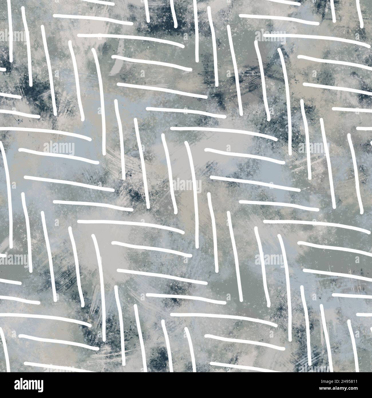 Seamless neutral and white grungy classic abstract surface pattern ...