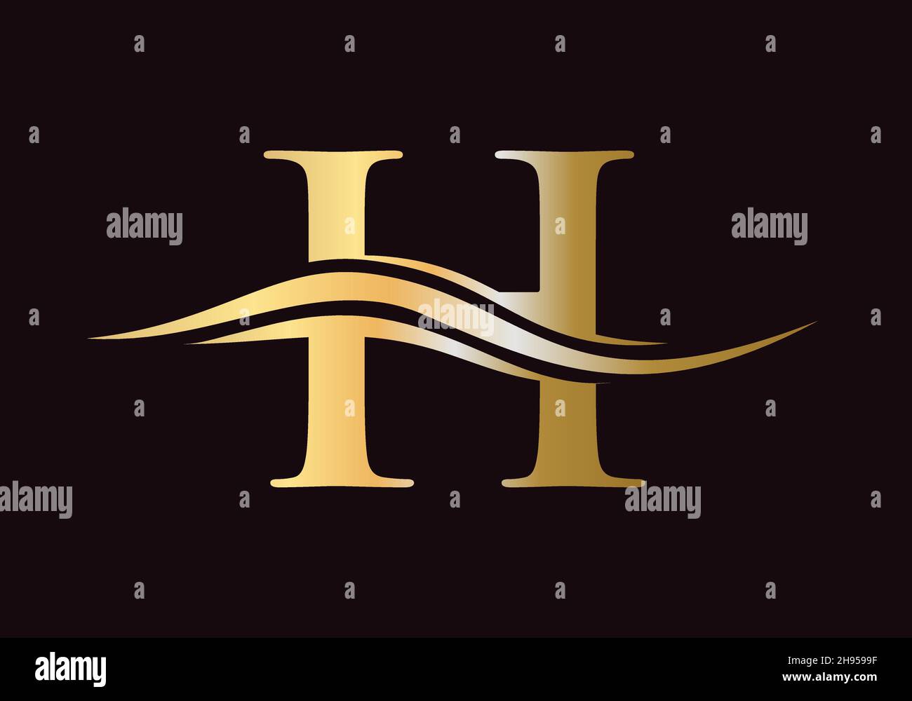 H logo template. H Logo Design for business and company identity ...
