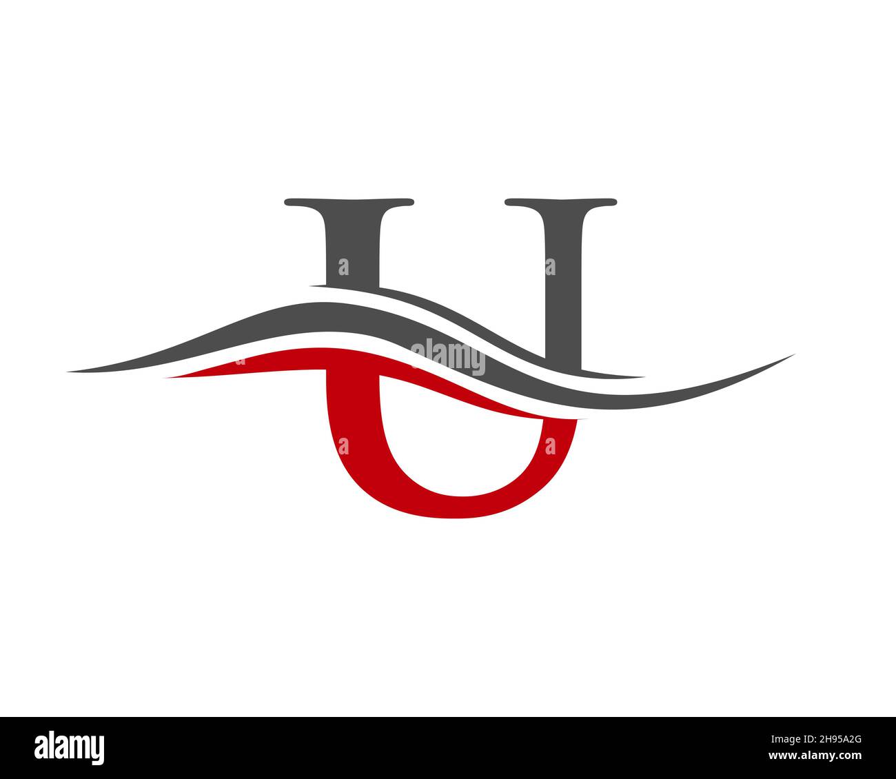 Letter U logo design. Monogram U Logo Template. U Logo for luxury ...