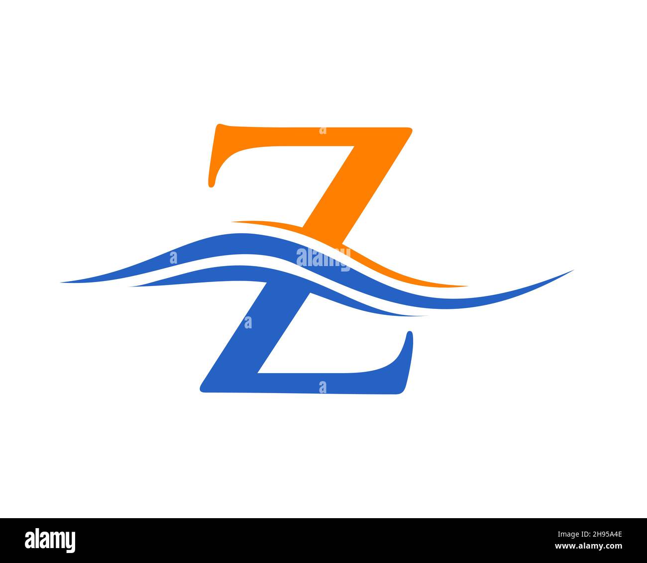 Modern Z Logo Design for business and company identity. Creative Z ...