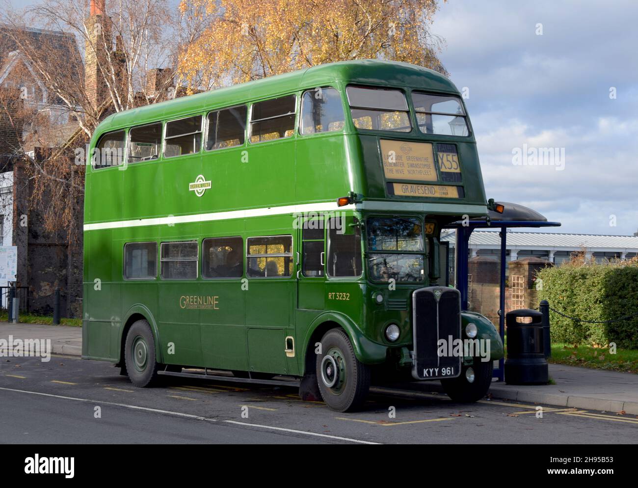 04/12/2021 Gravesend UK The Ensign Bus Company from Essex have an ...