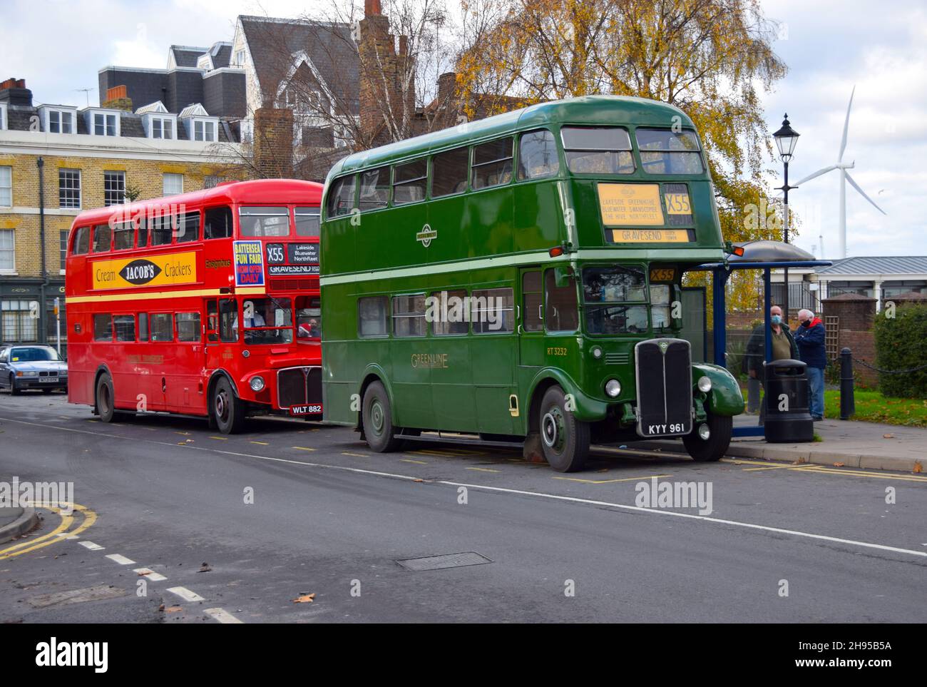 04/12/2021 Gravesend UK The Ensign Bus Company from Essex have an ...