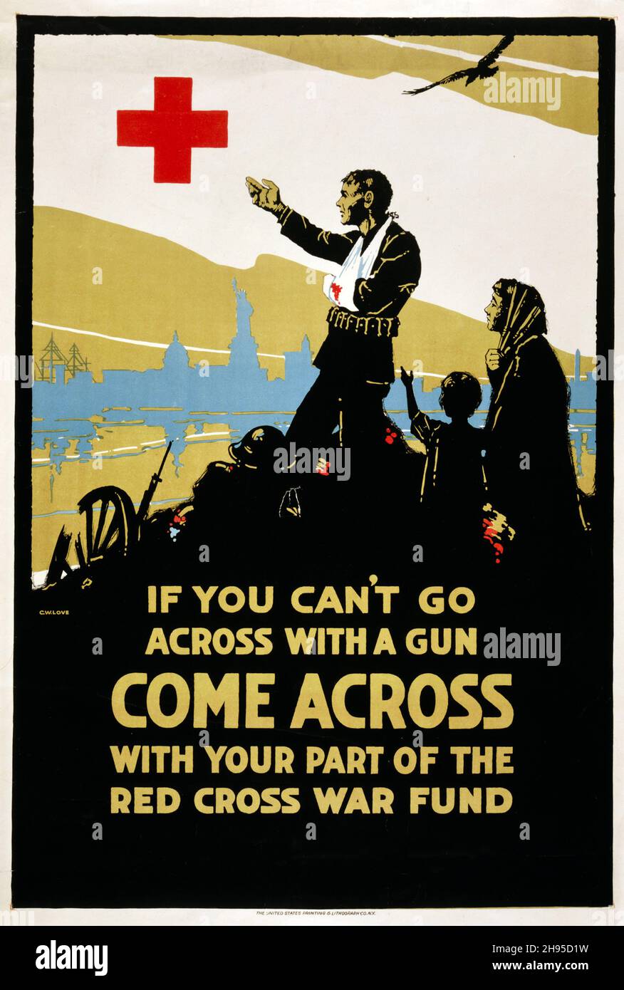 World War 1 Red Cross Posters