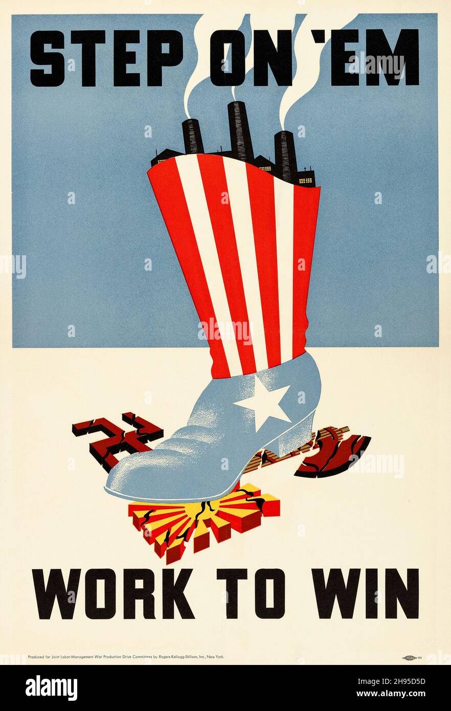 World War II Propaganda (Joint Labor-Management War Production Drive ... World War II Propaganda (Joint Labor-Management War Production Drive ...