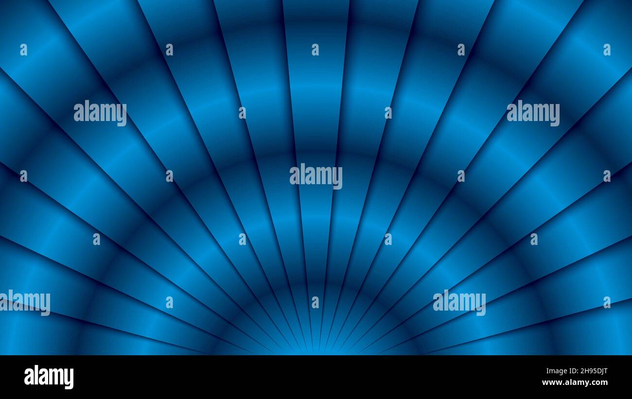 Deep Blue Wide Screen Webpage or Business Presentation Abstract Blank ...