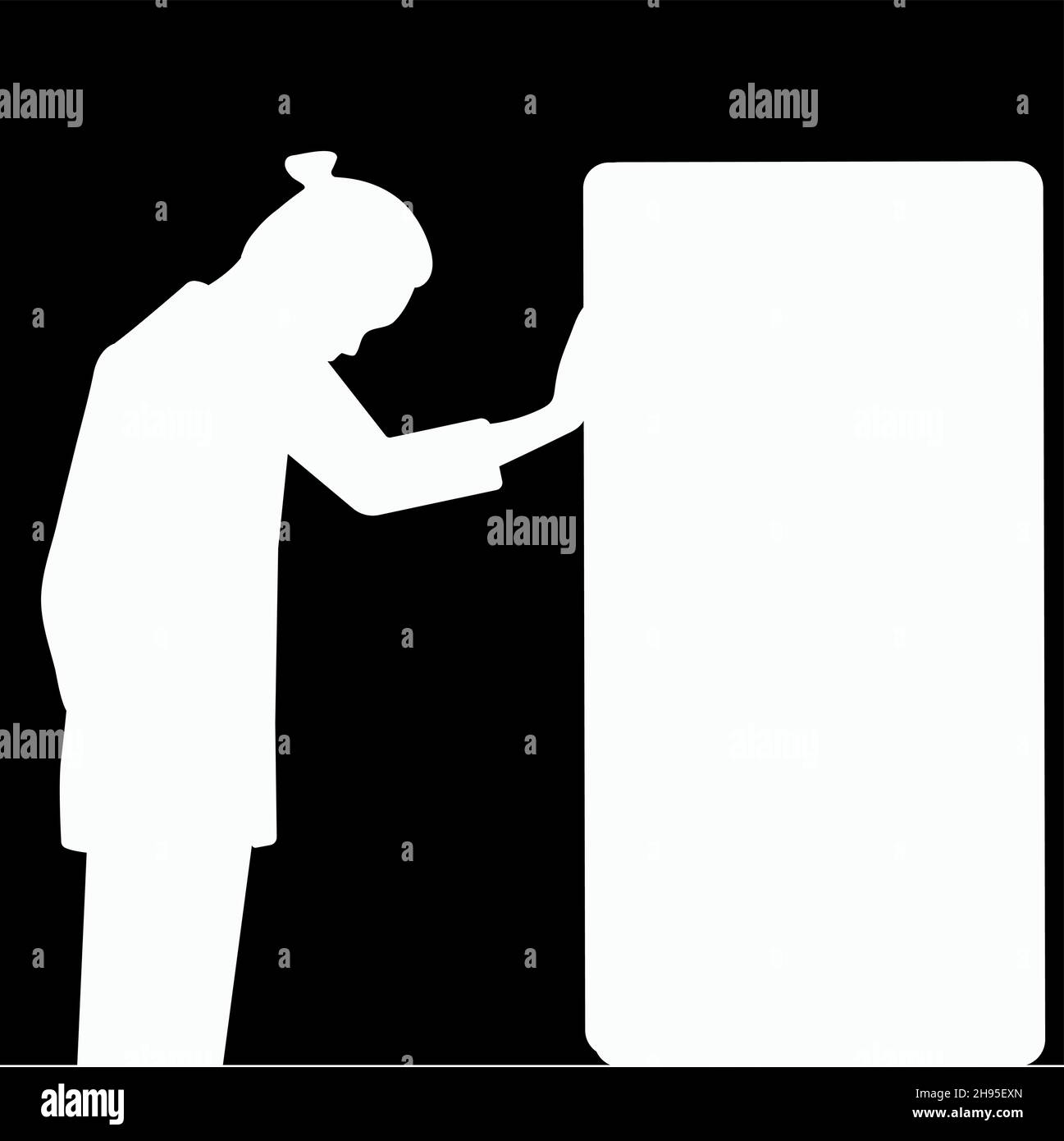 Looks alone Black and White Stock Photos & Images - Alamy