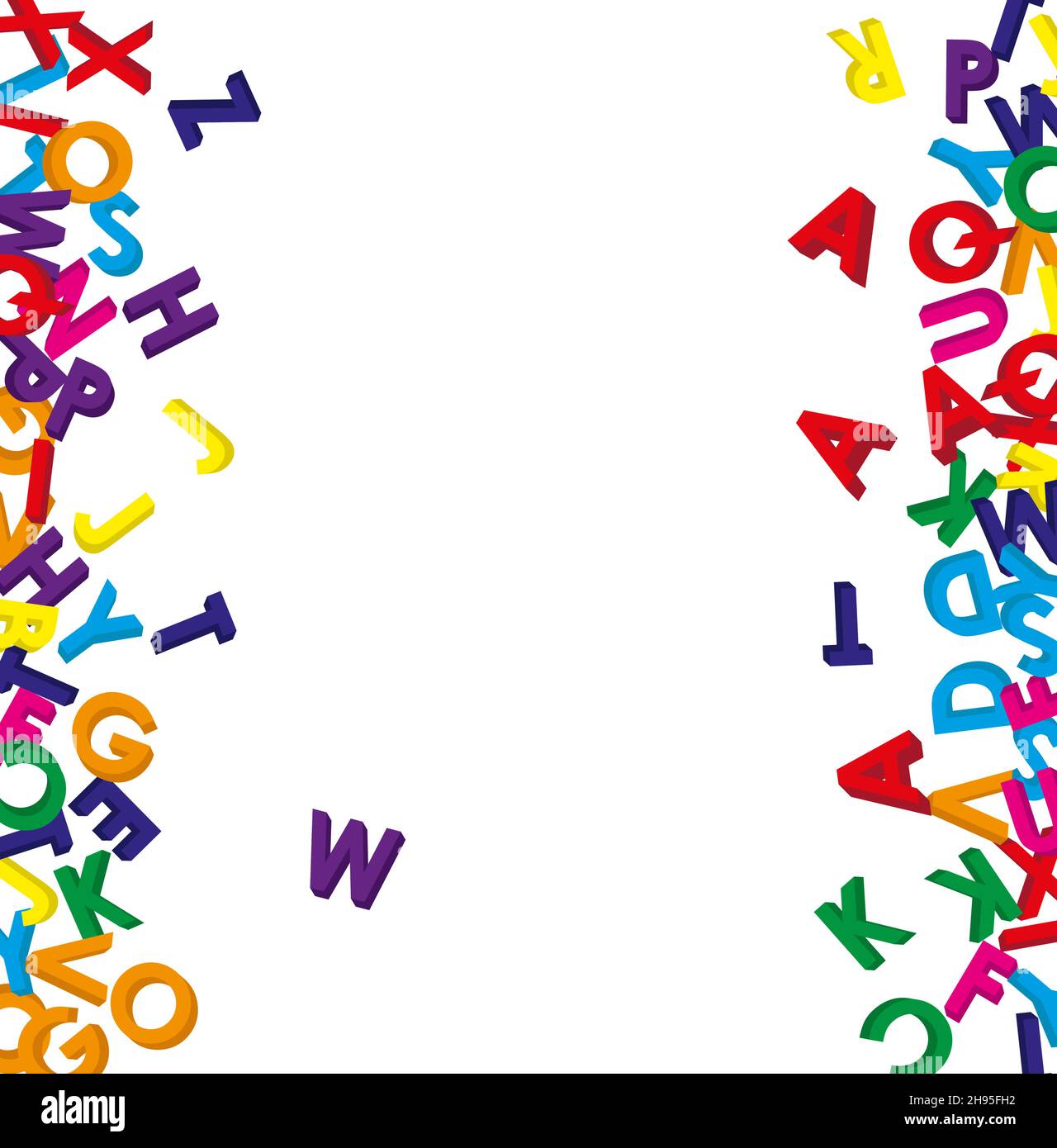 Alphabet Border Clip Art