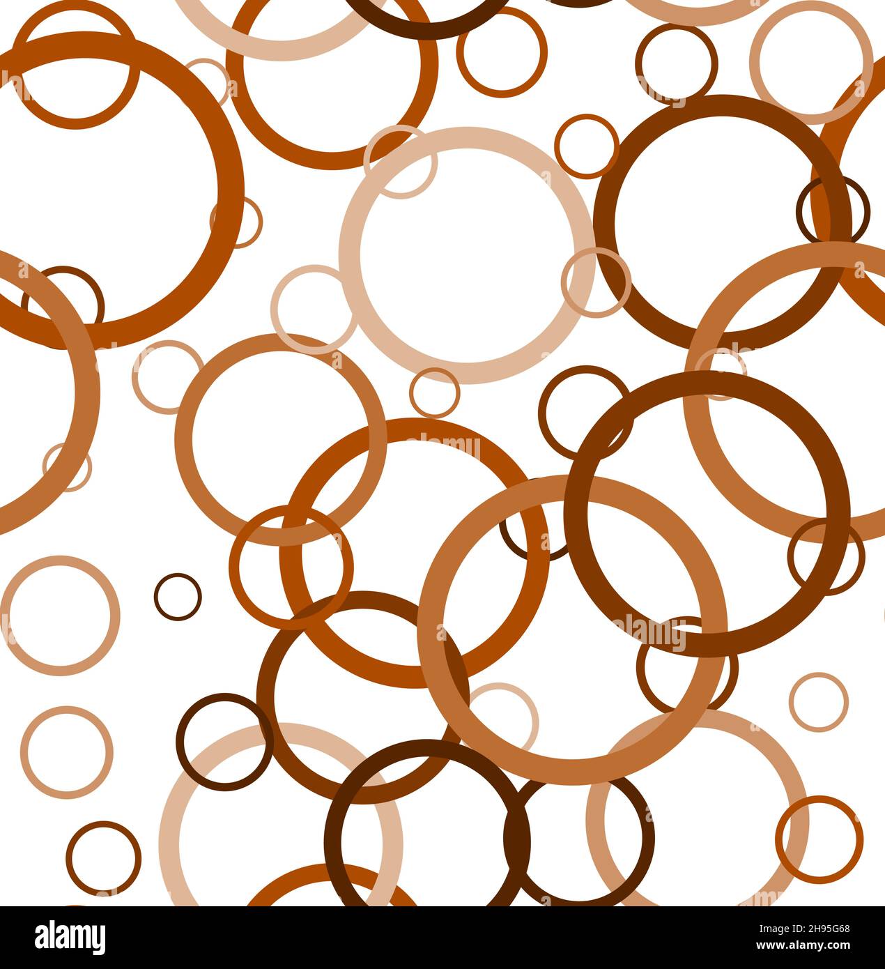 Random vector seamless pattern in circles Stock Vector Image & Art - Alamy