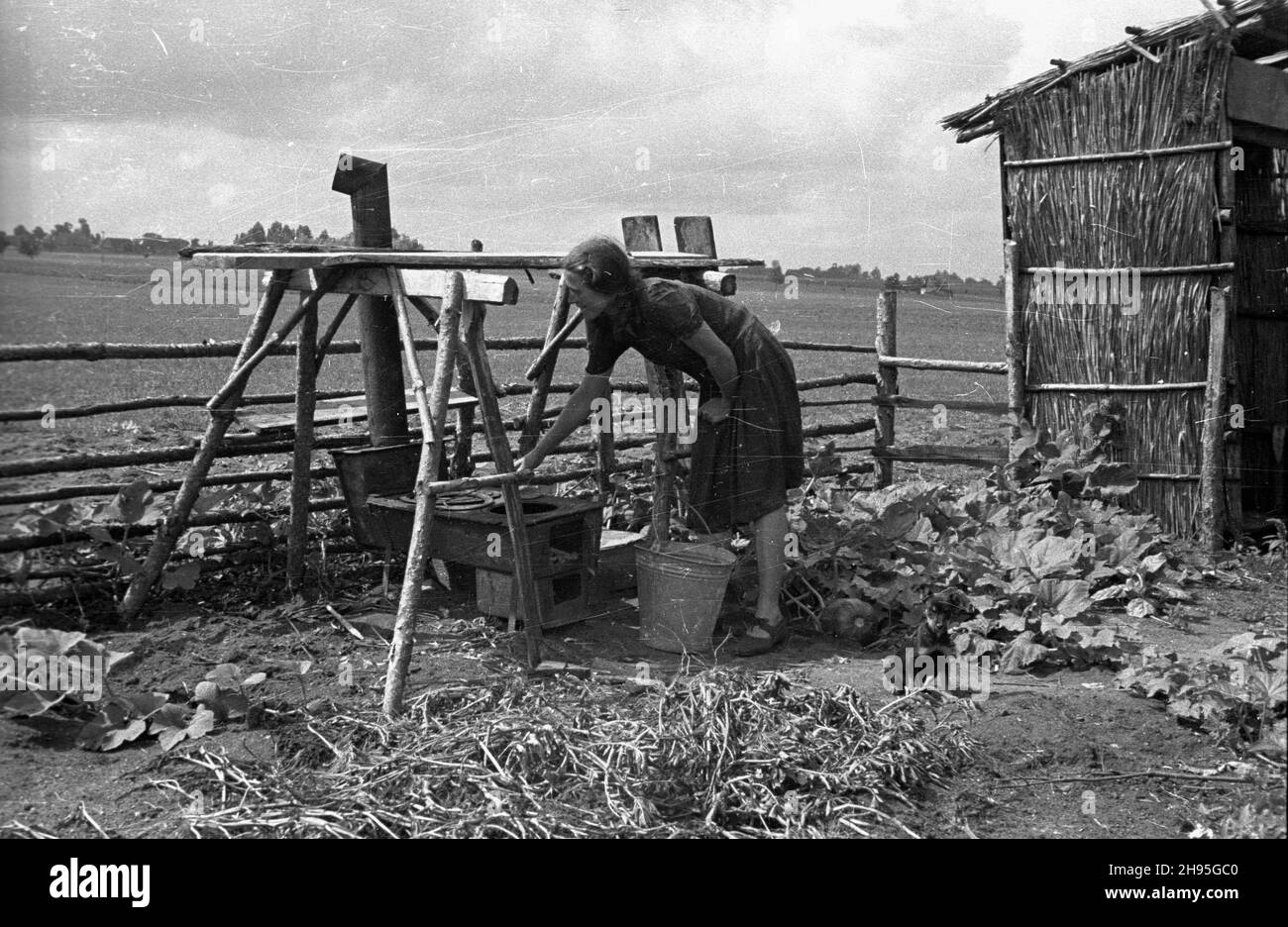Destroyed farm Black and White Stock Photos & Images - Alamy