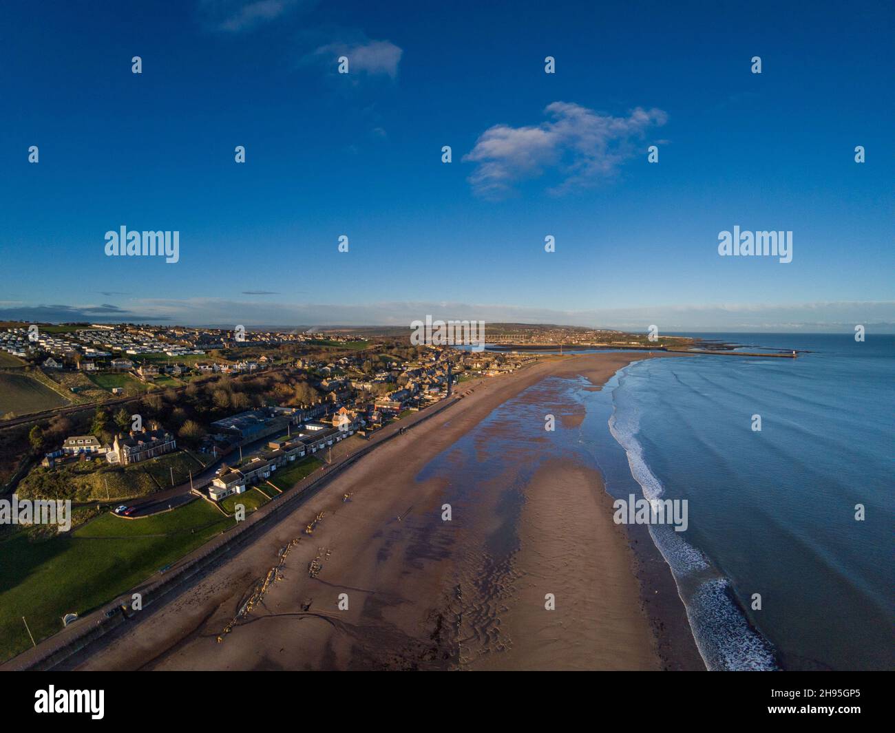 Spittal beach, northumbria hi-res stock photography and images - Alamy