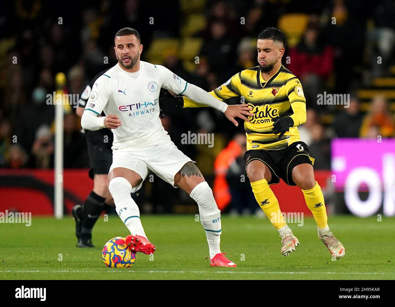 Kyle walker december 2021 manchester city hi-res stock photography and ...