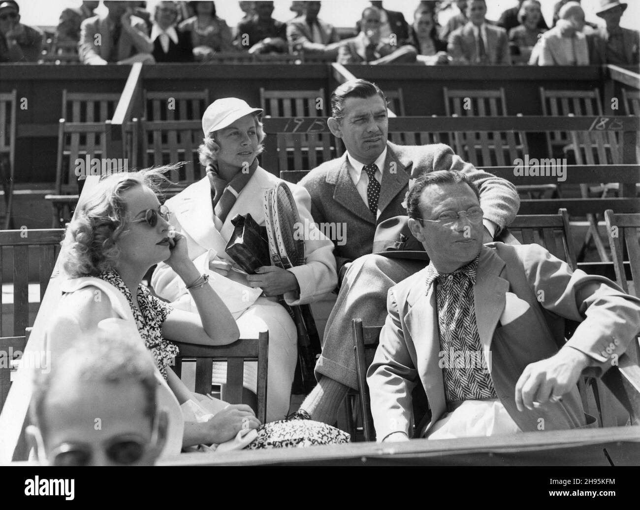 CAROLE LOMBARD Tennis Champion ALICE MARBLE CLARK GABLE and producer ...