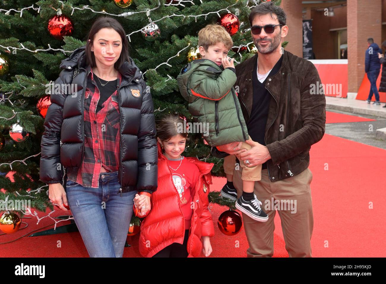 Rome, Italy. 04th Dec, 2021. Francesco Arca, Irene Capuano, Maria Sole ...