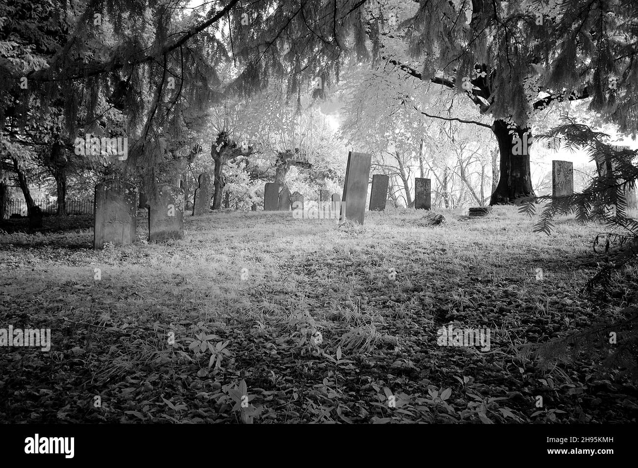 Burial yard Black and White Stock Photos & Images - Alamy