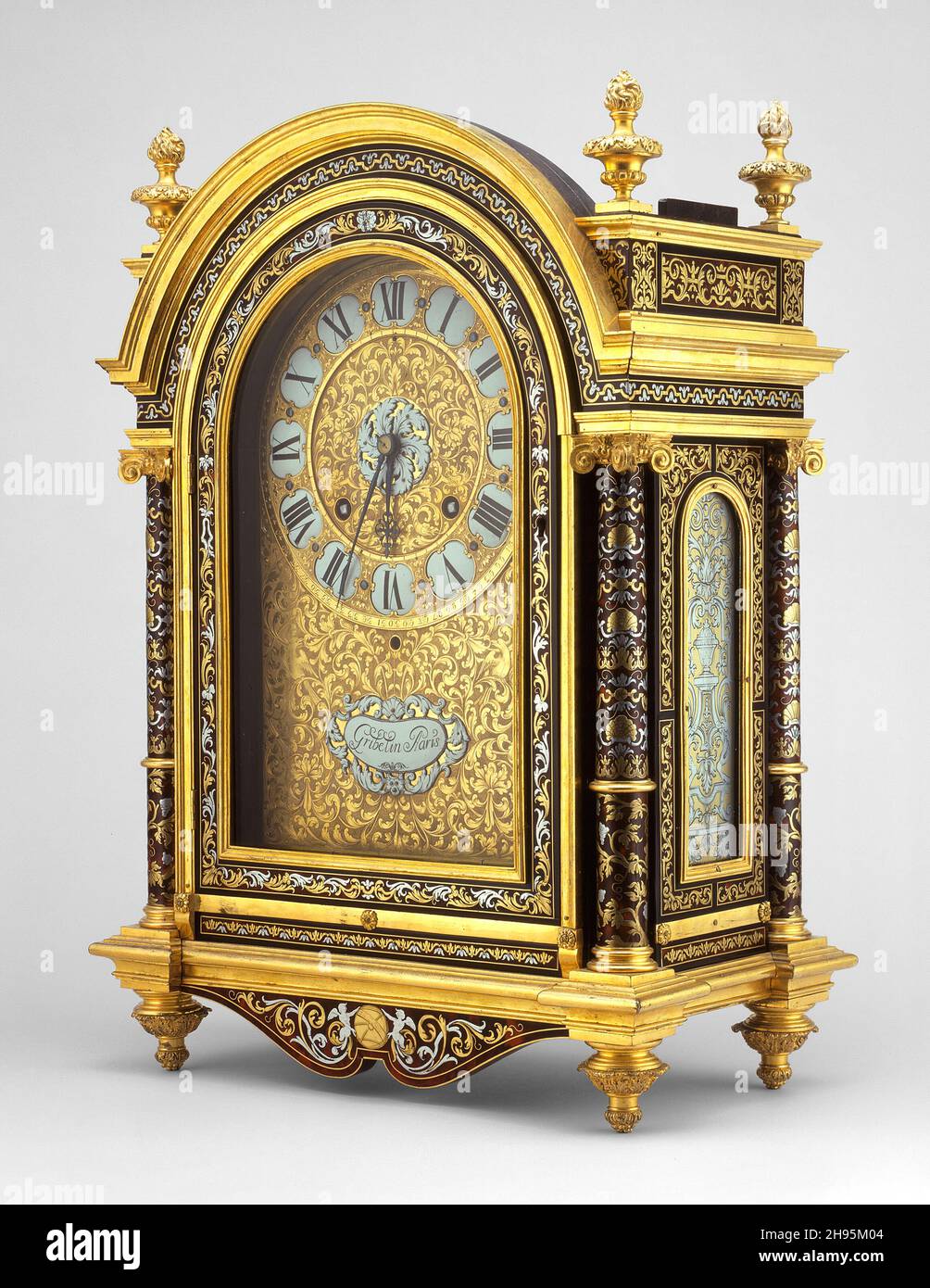 17th century french clock hi-res stock photography and images - Alamy