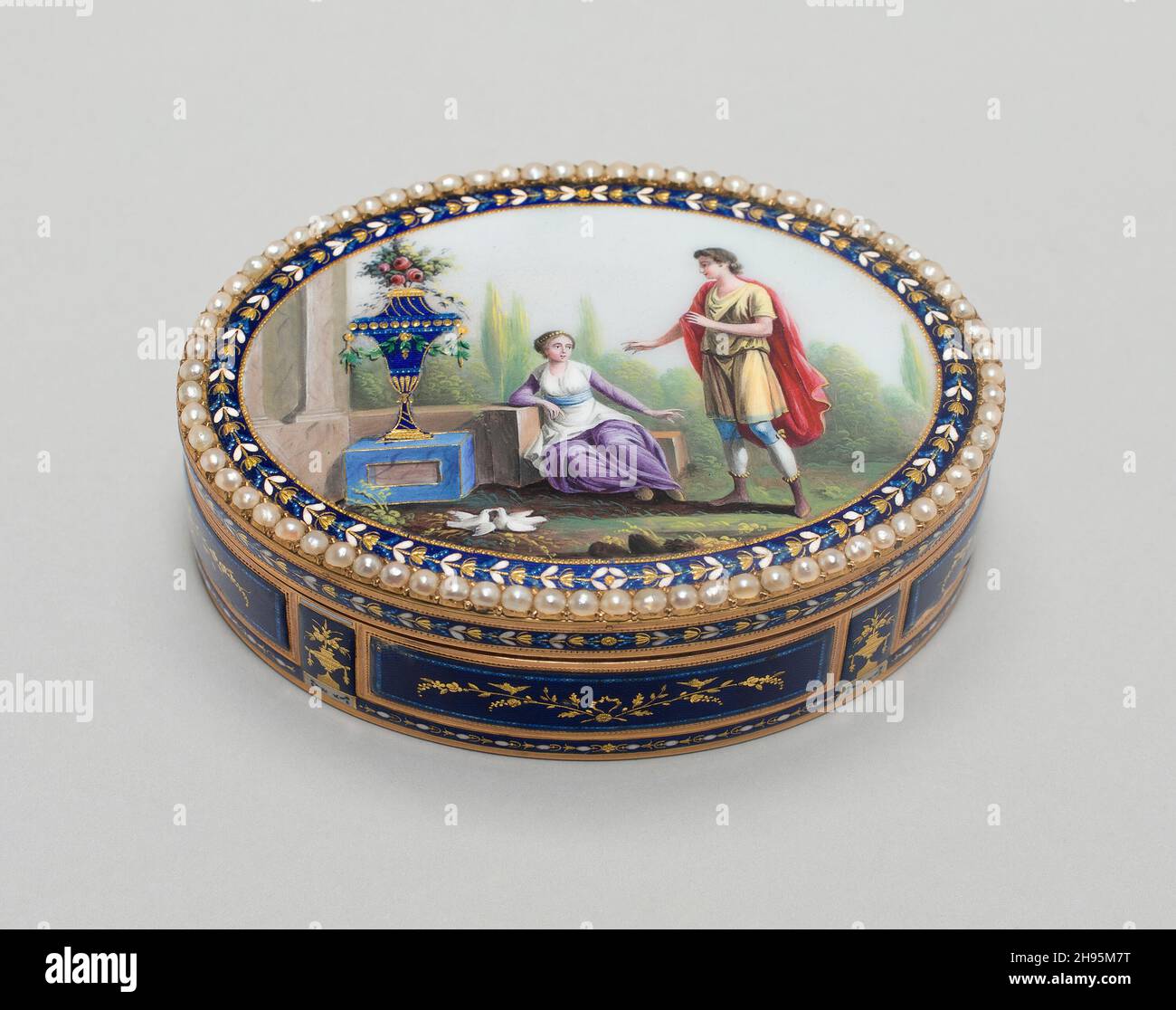 Snuff Box, Switzerland, Late 18th century Stock Photo - Alamy
