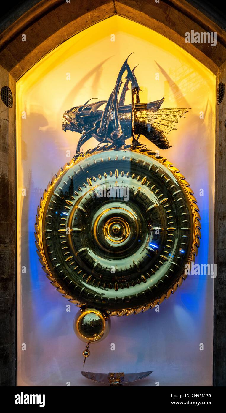 The stunning Corpus Clock at Corpus Christi College, Cambridge ...