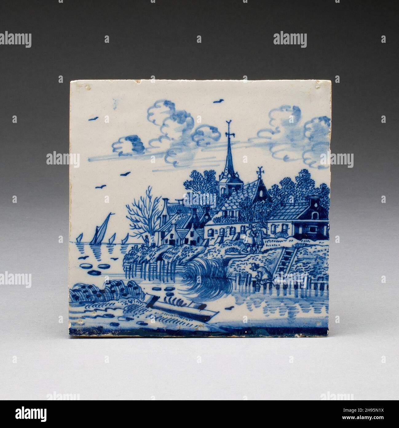 Tile, Netherlands, 17th/18th century Stock Photo - Alamy