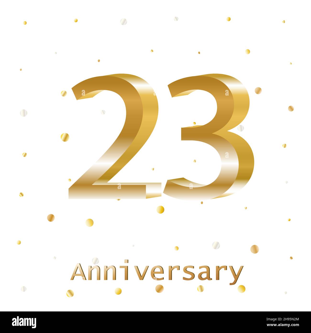 Years Golden Anniversary Vector Logo Design. Poster template for ...