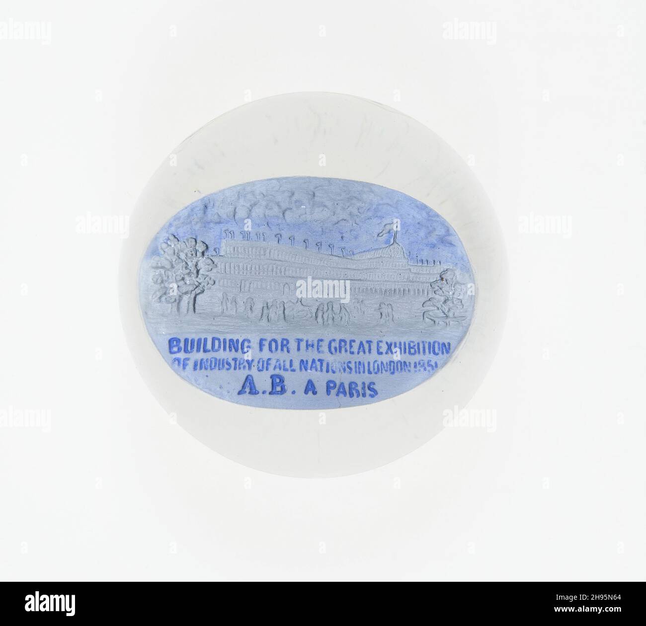 Paperweight, Paris, 1851 Stock Photo - Alamy