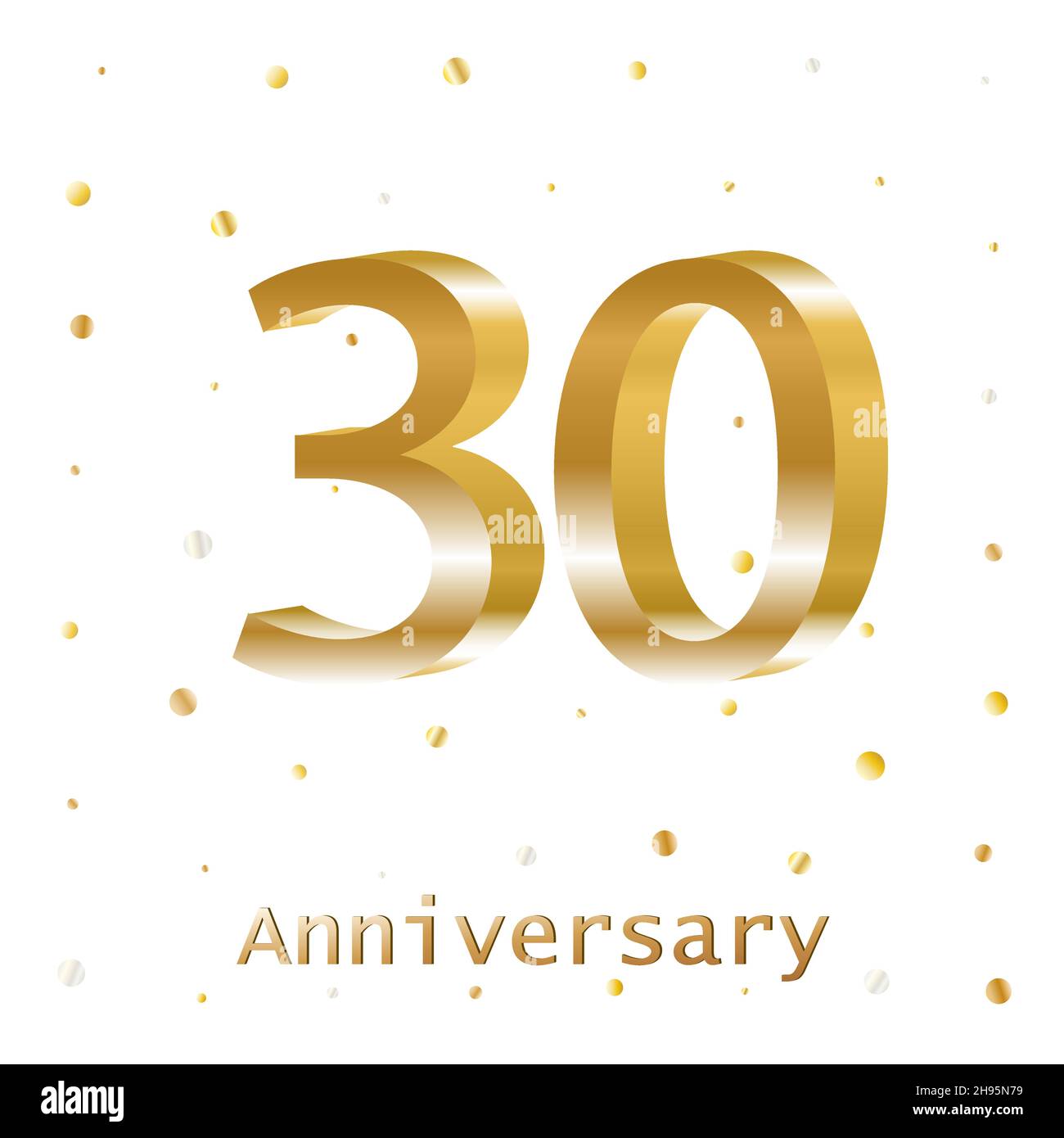 Years Golden Anniversary Vector Logo Design. Poster template for ...