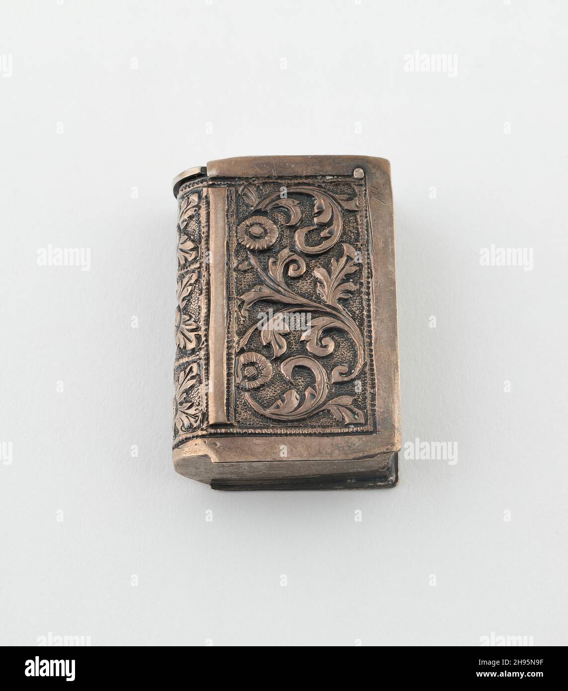 Book-Shaped Match Safe, England, c. 1880 Stock Photo - Alamy