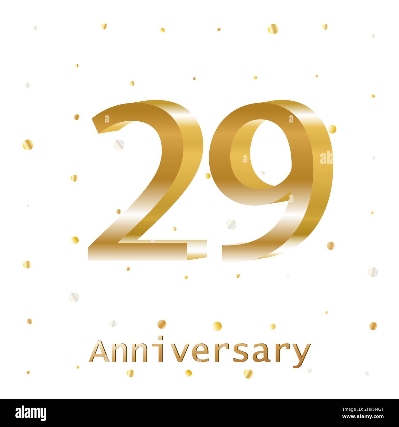 Years Golden Anniversary Vector Logo Design. Poster template for ...