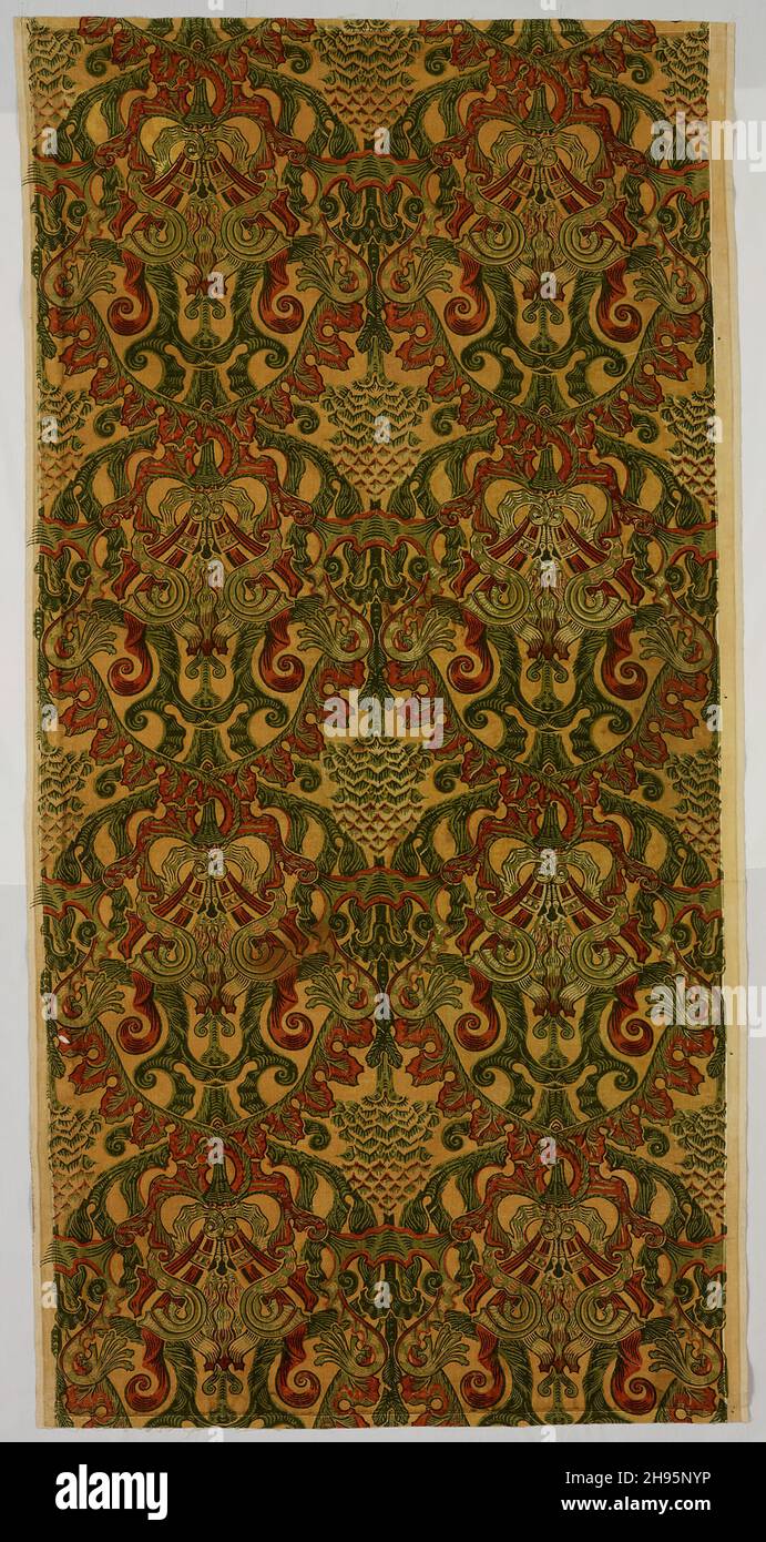 Panel (Formerly Furnishing Textiles), England, Late 1880s/early 1890s ...