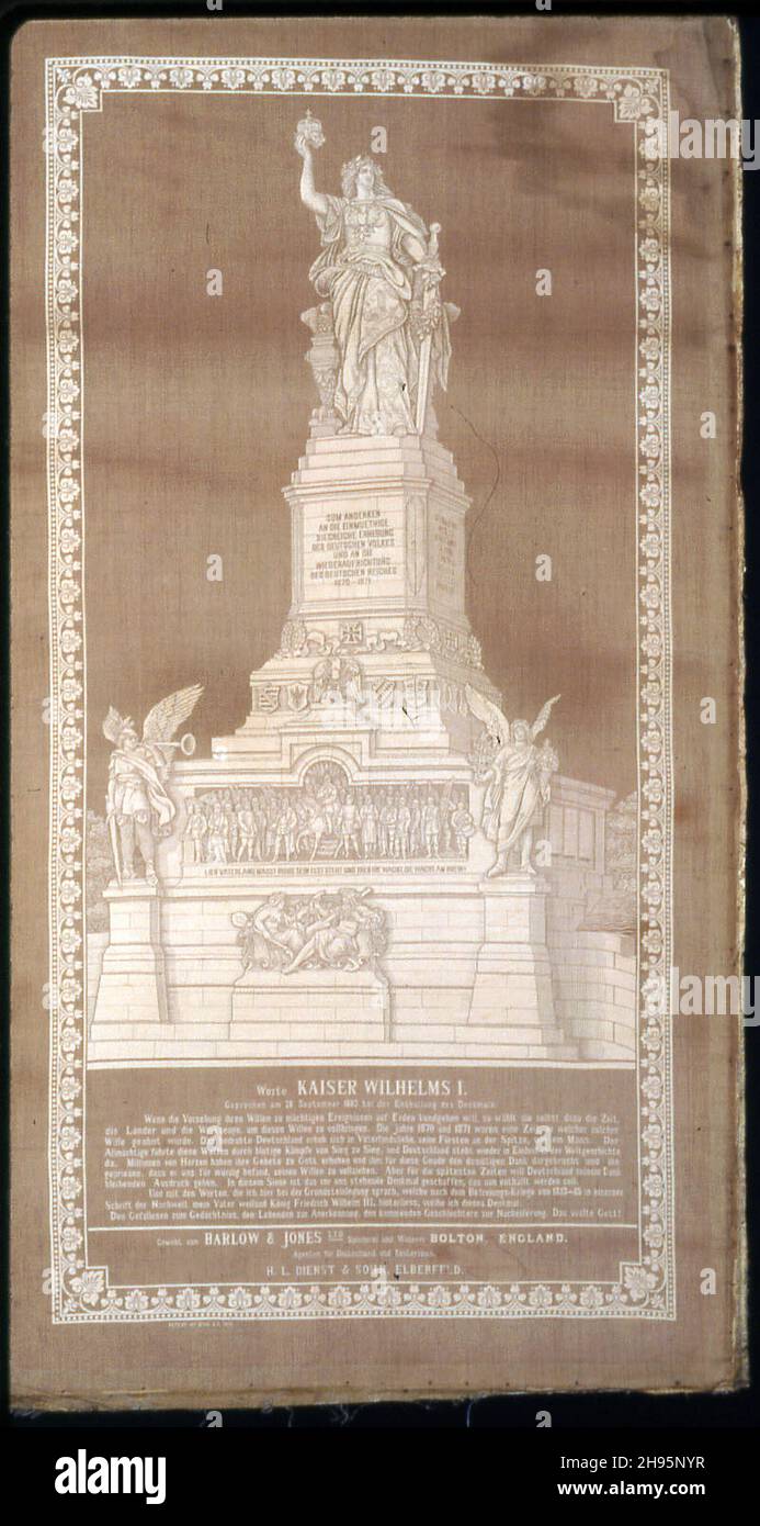 Germania female allegory hi-res stock photography and images - Alamy