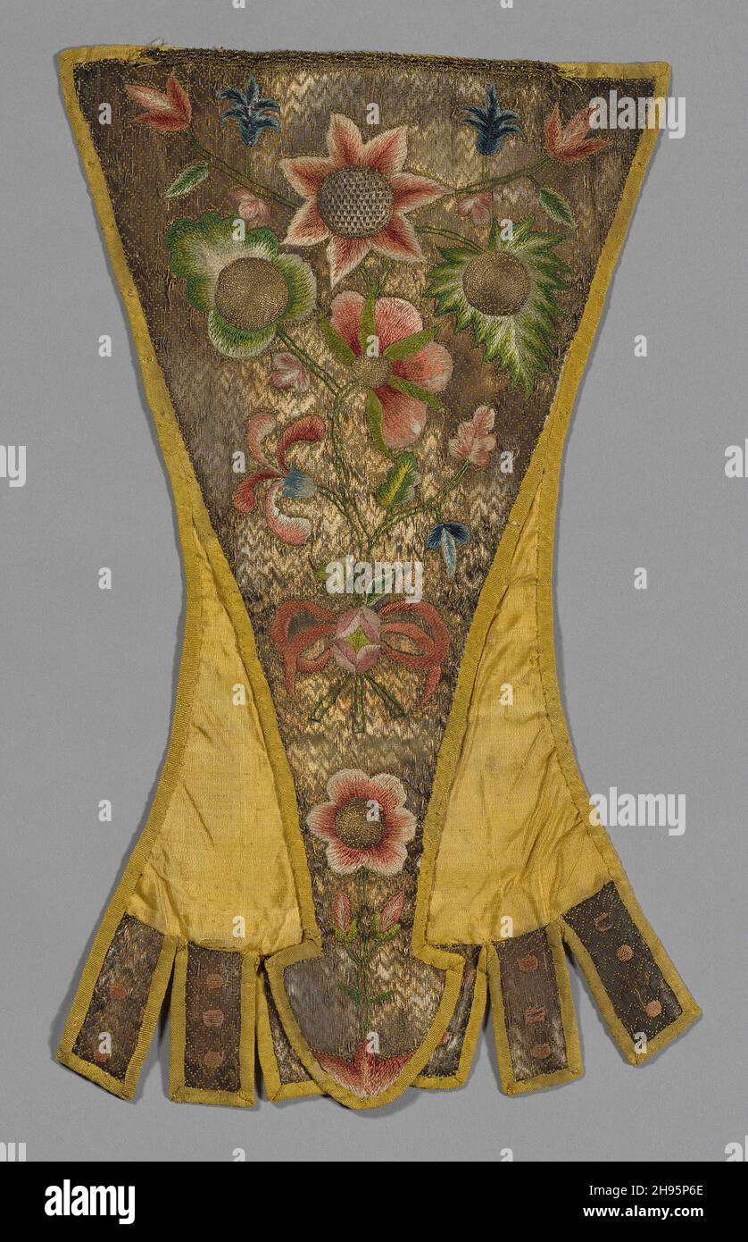 Stomacher, England, 17th century Stock Photo - Alamy