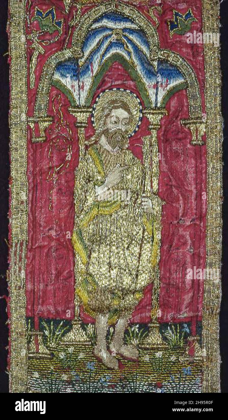 Orphrey Band, France, 16th century Stock Photo - Alamy