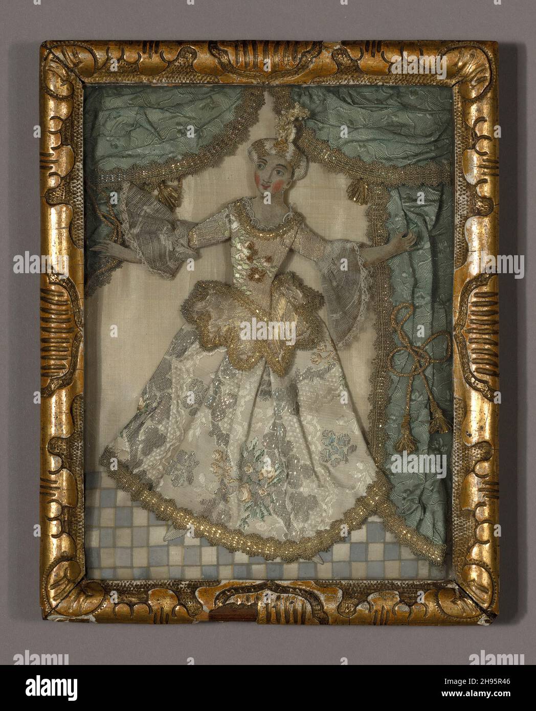 Needlepoint Picture, France, 18th century Stock Photo - Alamy