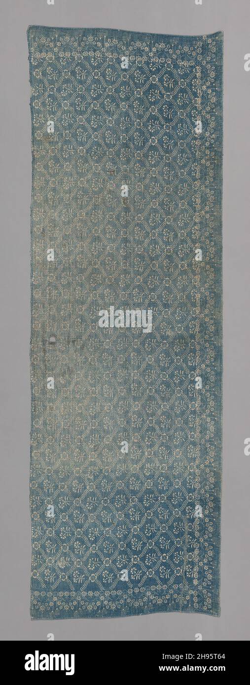 Blue textile design 18th century hi-res stock photography and images ...