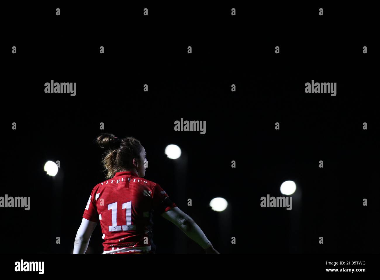 Gloucester, UK. 04th Dec, 2021. The ALPAS Arena Rachel Lund (#11 ...