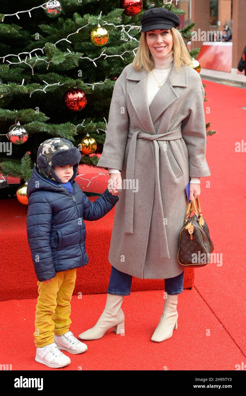 Kiara Tomaselli attends the inauguration of the Christmas World village ...