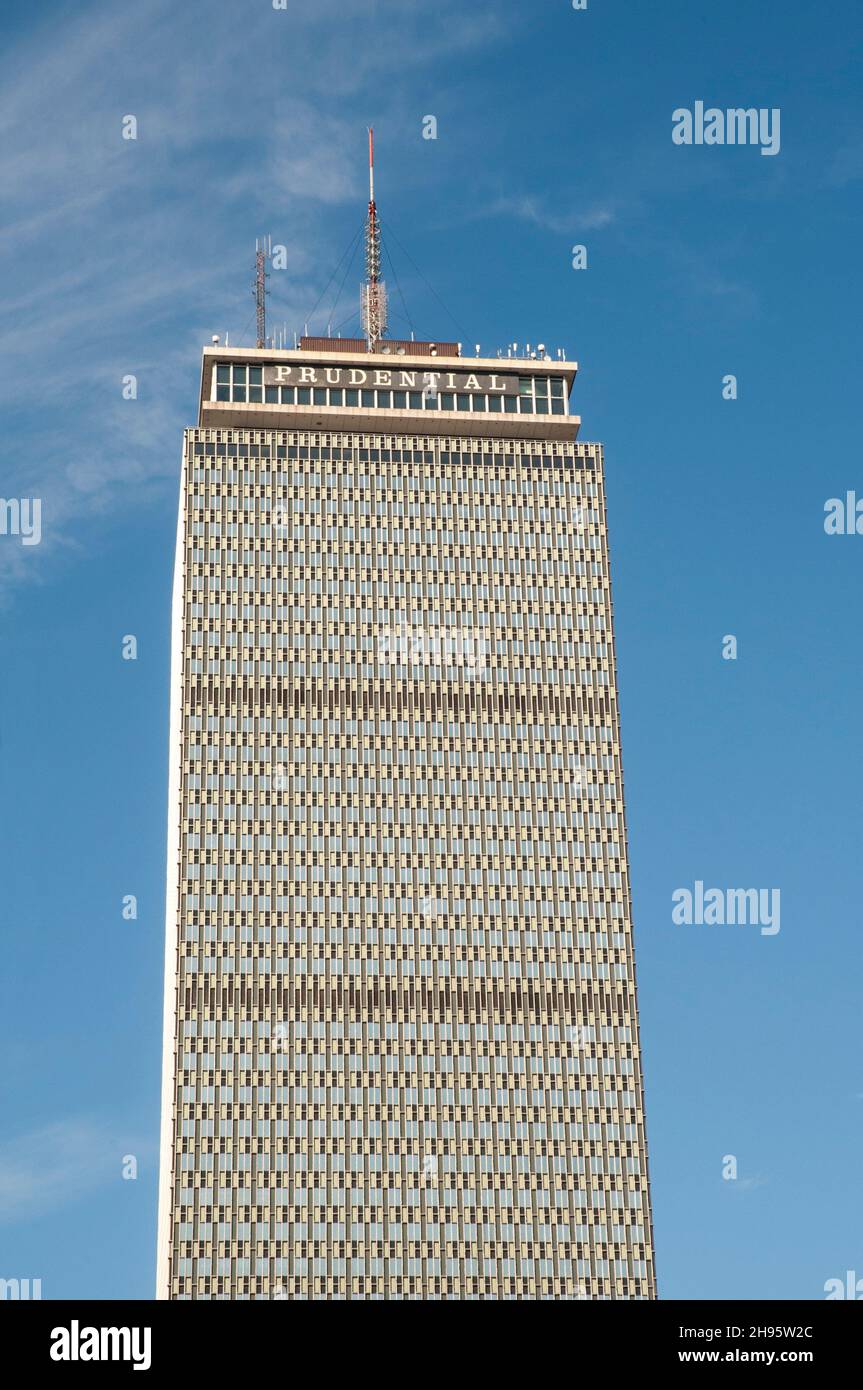 Prudential Tower in Boston Massachusetts USA Stock Photo - Alamy