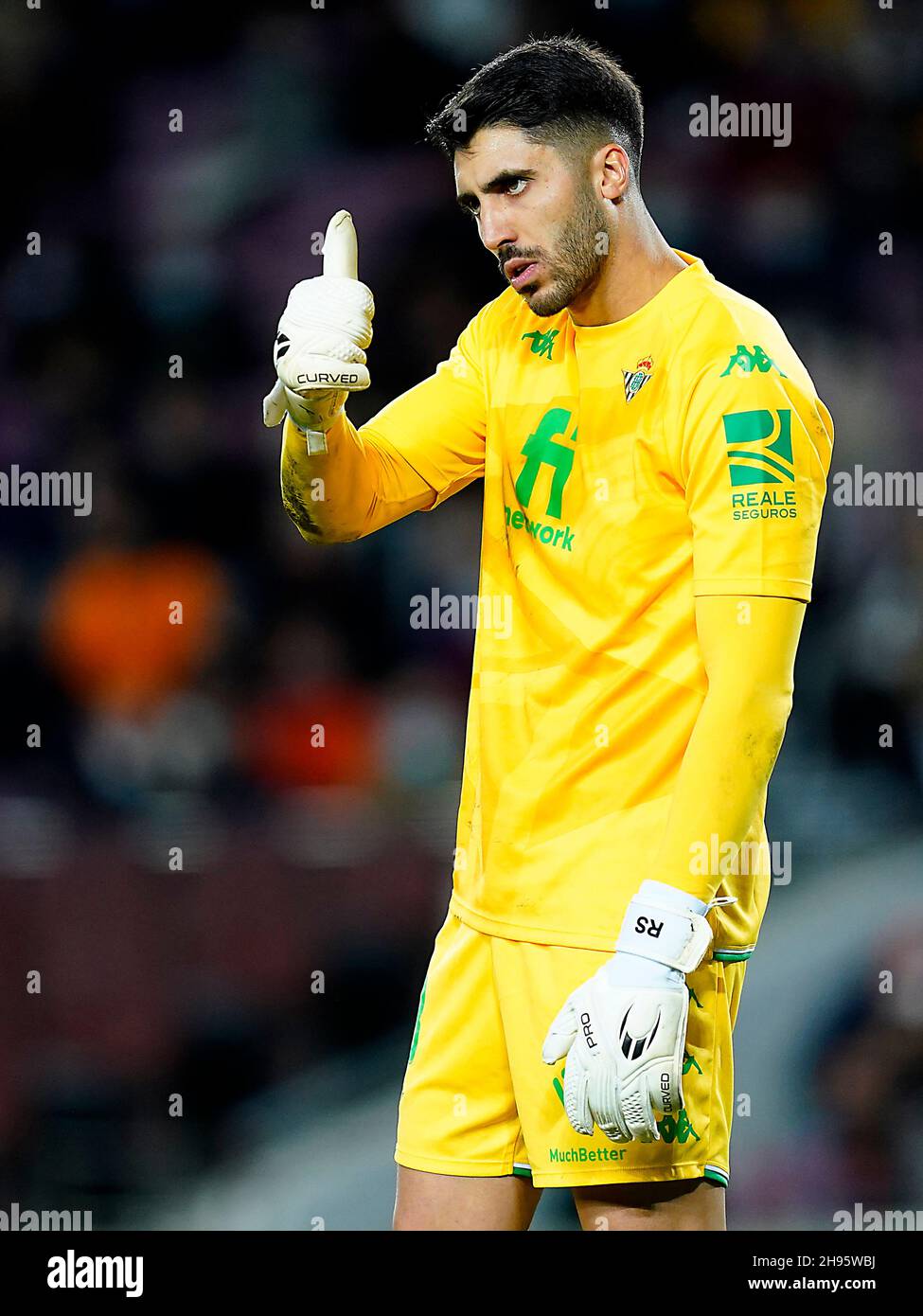 Rui Silva of Real Betis during the La Liga match between FC Barcelona ...